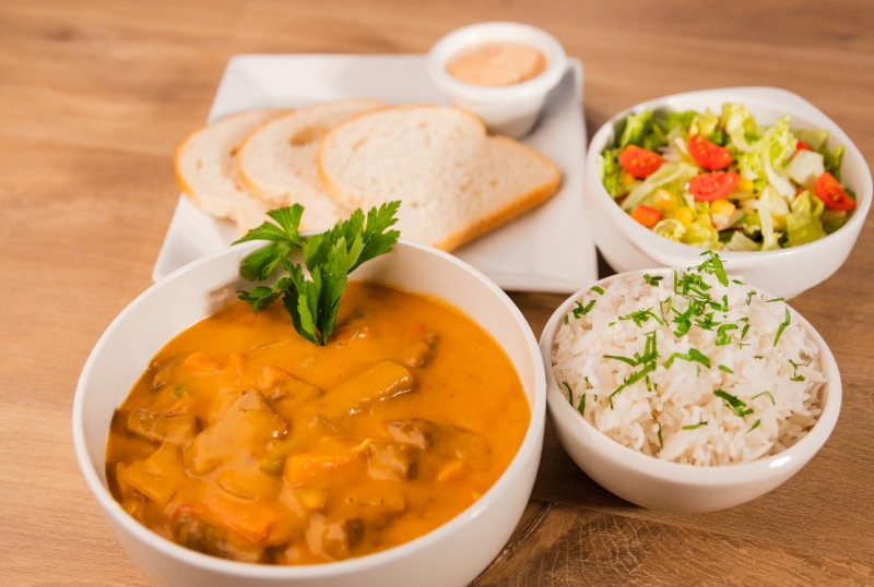 Biff stroganoff med ris - Torbjørns Catering